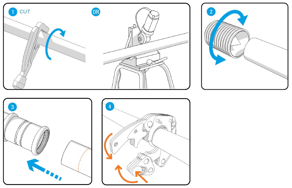 How to install your compressed air piping system?